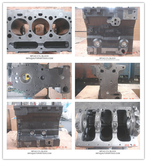 Perkins MF240 Engine Cylinder Block / Blox