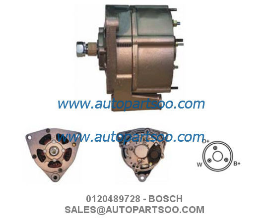 0120489728 0986031310 - BOSCH Alternator 24V 27A Alternador