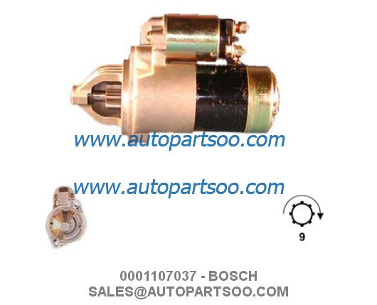 0001107037 0001107048 - BOSCH Starter Motor 12V 1.4KW 9T