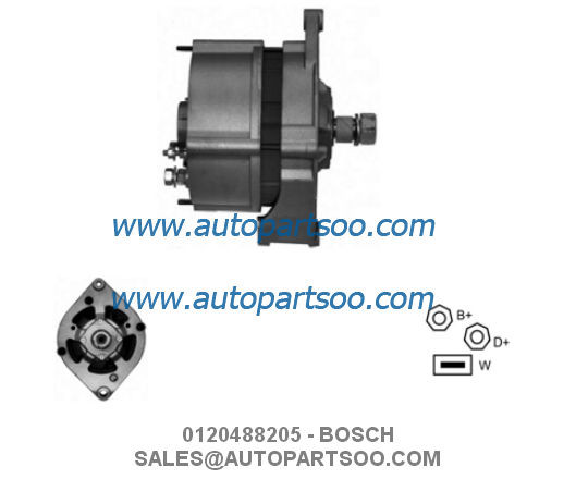 0120488205 0120488293 - BOSCH Alternator 12V 65A Alternadores