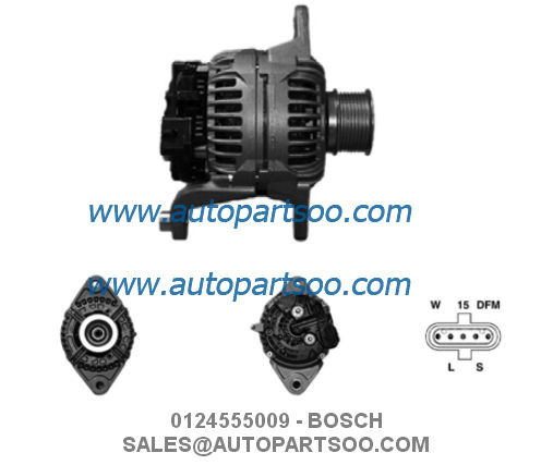 0124555009 0124555017 - BOSCH Alternator 24V 80A Alternadores