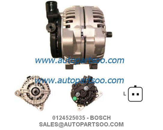 0124525035 0986046240 - BOSCH Alternator 12V 150A Alternadores