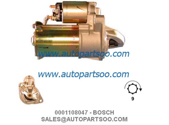 0001108047 0001108151 - BOSCH Starter Motor 12V 1.4KW 9T MOTORES DE ...