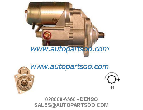 028000-6560 0280007750 - DENSO Starter Motor 12V 2.5KW 119T MOTORES DE ...