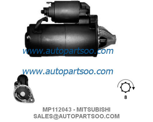 MD362207 MP112043 - MITSUBISHI Starter Motor 12V 1.2KW 8T MOTORES DE ...