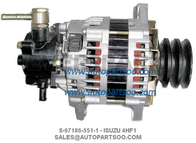 LR250-517 8-97186-551-1 - ISUZU Alternator 24V 50A Alternadores ISUZU ...