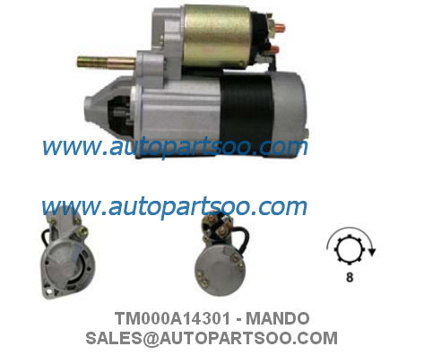TM000A14301 36100-37110 - MANDO Starter Motor 12V 1.2KW 8T MOTORES DE ...