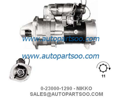 0-23000-1290 0-23000-1292 - NIKKO Starter Motor 24V 5.5KW 11T MOTORES ...