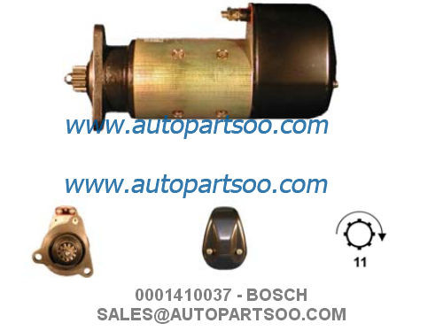 0001410037 0986011430 - BOSCH Starter Motor 24V 6.6KW 11T MOTORES DE ...