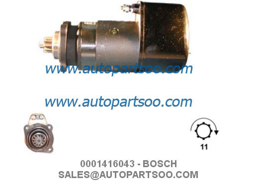 0001416043 0986014870 - BOSCH Starter Motor 24V 5.4KW 11T MOTORES DE ...
