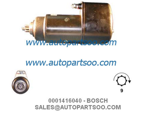 0001415006 0001416040 - BOSCH Starter Motor 24V 5.4KW 9T MOTORES DE ...