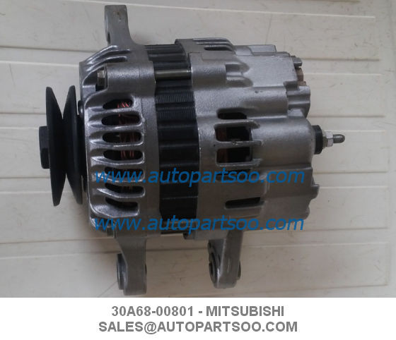 30A68-00801 A7TA0171B - Mitsubishi Alternator Cub New Holland Vetus 12V 40A