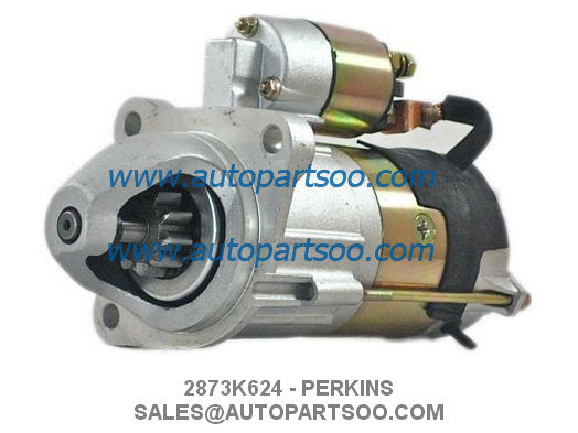 2873K624 2873K625 - PERKINS Starter Motor 12V 3.0KW 10T AZE4173 11.131. ...