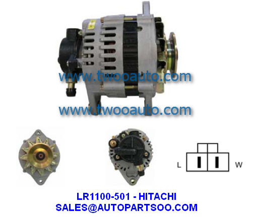 LR1100-501 LR1100-5018 - HITACHI Alternator 12V 100A Alternadores