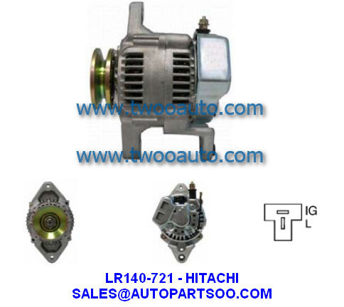 LR140-716 LR140-721 - HITACHI Alternator 12V 40A Alternadores