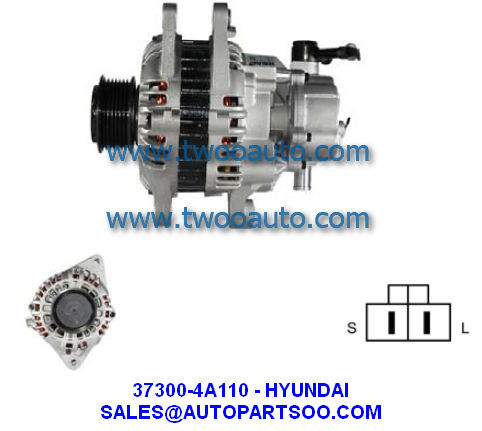 37300-4A002 37300-4A110 - HYUNDAI Alternator 12V 110A Alternadores