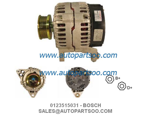 0120489728 0986031310 - BOSCH Alternator 24V 27A Alternador