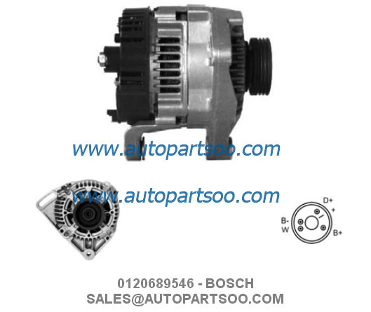 0120489362 0120489363 - BOSCH Alternator 12V 55A Alternador