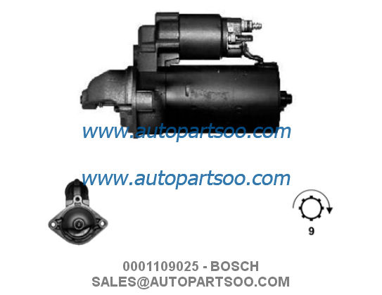 0001121433 0986020290 - BOSCH Starter Motor 12V 1KW 10T