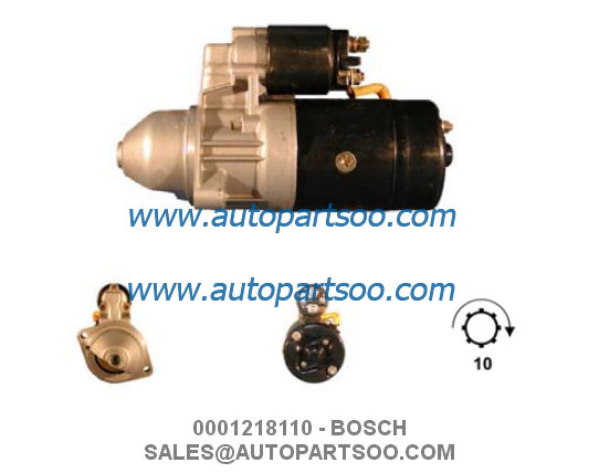0001218757 0001223001 - BOSCH Starter Motor 12V 2.2KW 9T
