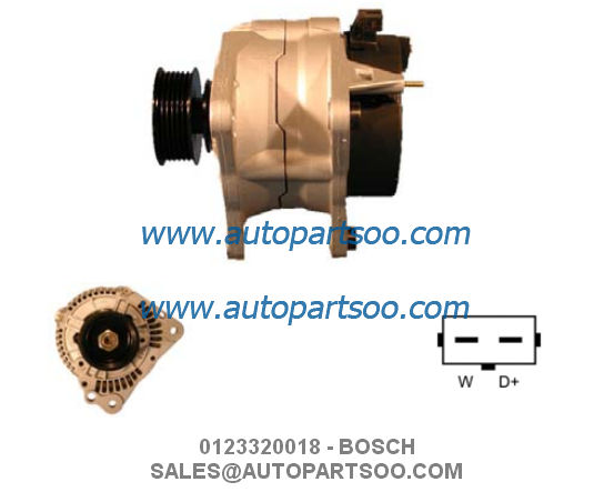 0120488205 0120488293 - BOSCH Alternator 12V 65A Alternadores