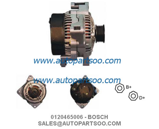 0124655002 0124655023 - BOSCH Alternator 24V 100A Alternadores