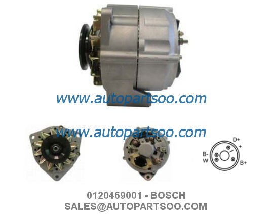 0124655002 0124655023 - BOSCH Alternator 24V 100A Alternadores