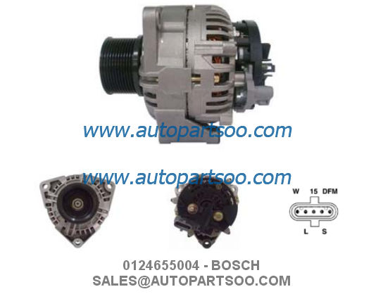 0124655008 0124655012 - BOSCH Alternator 24V 110A Alternadores