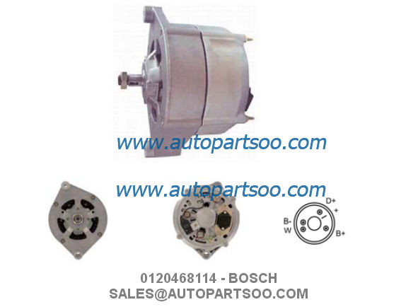 0124655008 0124655012 - BOSCH Alternator 24V 110A Alternadores
