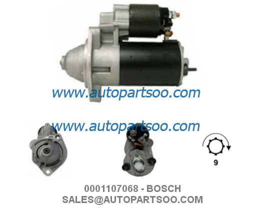 0001231003 0986017990 - BOSCH Starter Motor 24V 4KW 9T MOTORES DE ARRANQUE
