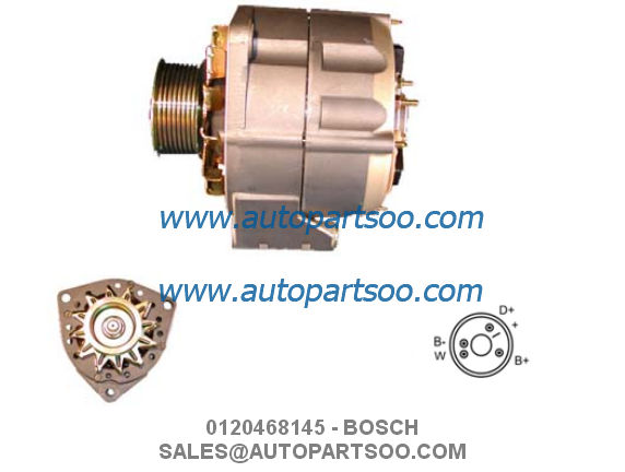 0123320051 0124325039 - BOSCH Alternator 12V 90A Alternadores