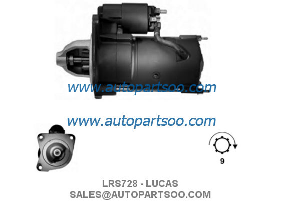 96208781 96469960 - DAEWOO Starter Motor 12V 0.8KW 9T MOTORES DE ARRANQUE