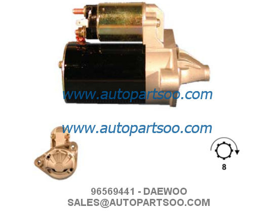 96469962 96497702 - DAEWOO Starter Motor 12V 0.8KW 8T MOTORES DE ARRANQUE
