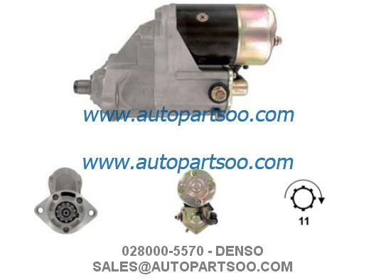 128000-0970 128000-4110 - DENSO Starter Motor 12V 2.5KW 11T MOTORES DE ...