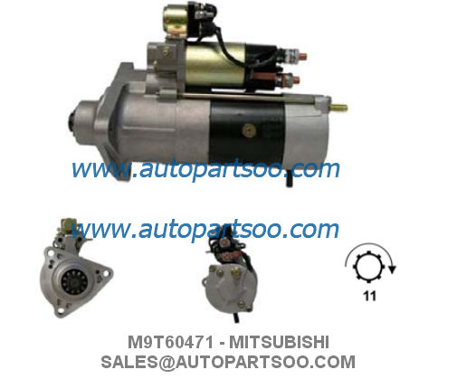 M009T83671 M9T80472 - MITSUBISHI Starter Motor 24V 7.5KW 12T MOTORES DE ...