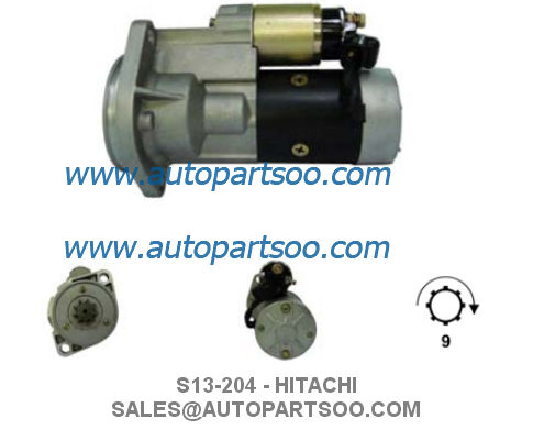 S114-146 124450-77010 - Hitachi Starters Yanmar Tractor Combine ...