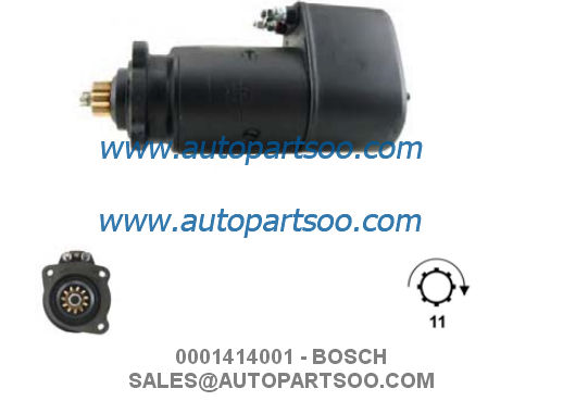 0001417075 0986018090 - BOSCH Starter Motor 24V 6.6KW 12T MOTORES DE ...