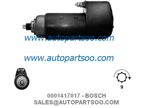 0001416002 0041516001 - BOSCH Starter Motor 24V 6.6KW 12T MOTORES DE ...