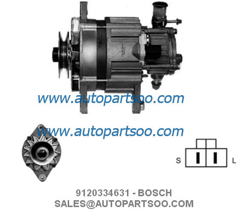 9120144601 9120144605 - BOSCH Alternator 12V 55A Alternadores