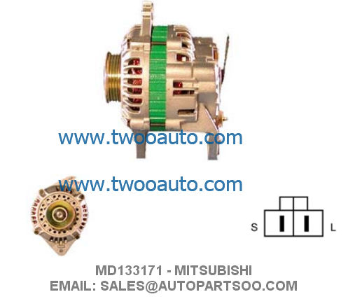 MD114620 MD309333 - MITSUBISHI Alternator 12V 75A Alternadores
