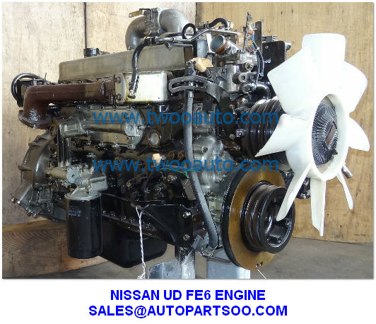 NISSAN UD ENGINE FE6 ENGINE, USED NISSAN FE6 ENGINE