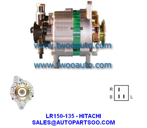 LR150-421 LR150-421C - HITACHI Alternator 12V 50A Alternadores