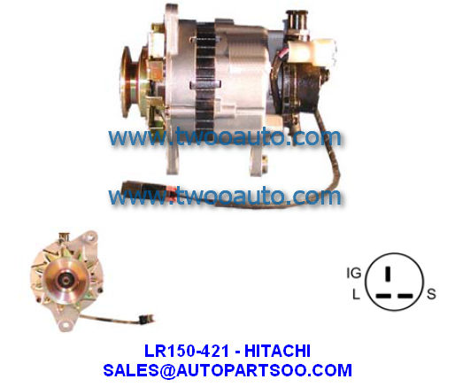 LR150-421 LR150-421C - HITACHI Alternator 12V 50A Alternadores
