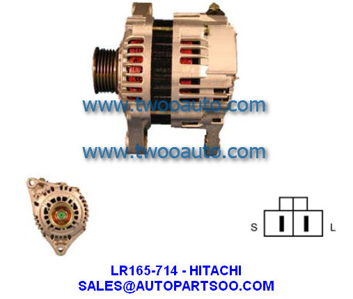 LR1100-507 LR1100-508 - HITACHI Alternator 12V 100A Alternadores