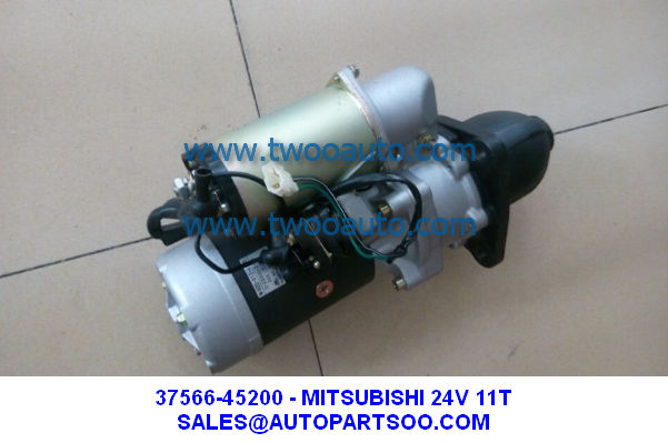 37566-45200, 34566-05200 - MITSUBISHI NEW STARTER 24V 7.5KW 11T MOTORES ...