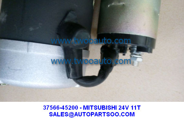 37566-45200, 34566-05200 - MITSUBISHI NEW STARTER 24V 7.5KW 11T MOTORES ...