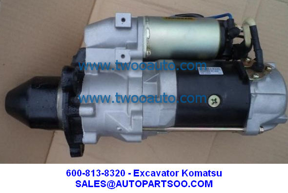 KOMATSU PC-100 STARTER MOTOR 600-813-3350, 600-813-4450, 600-813-4350